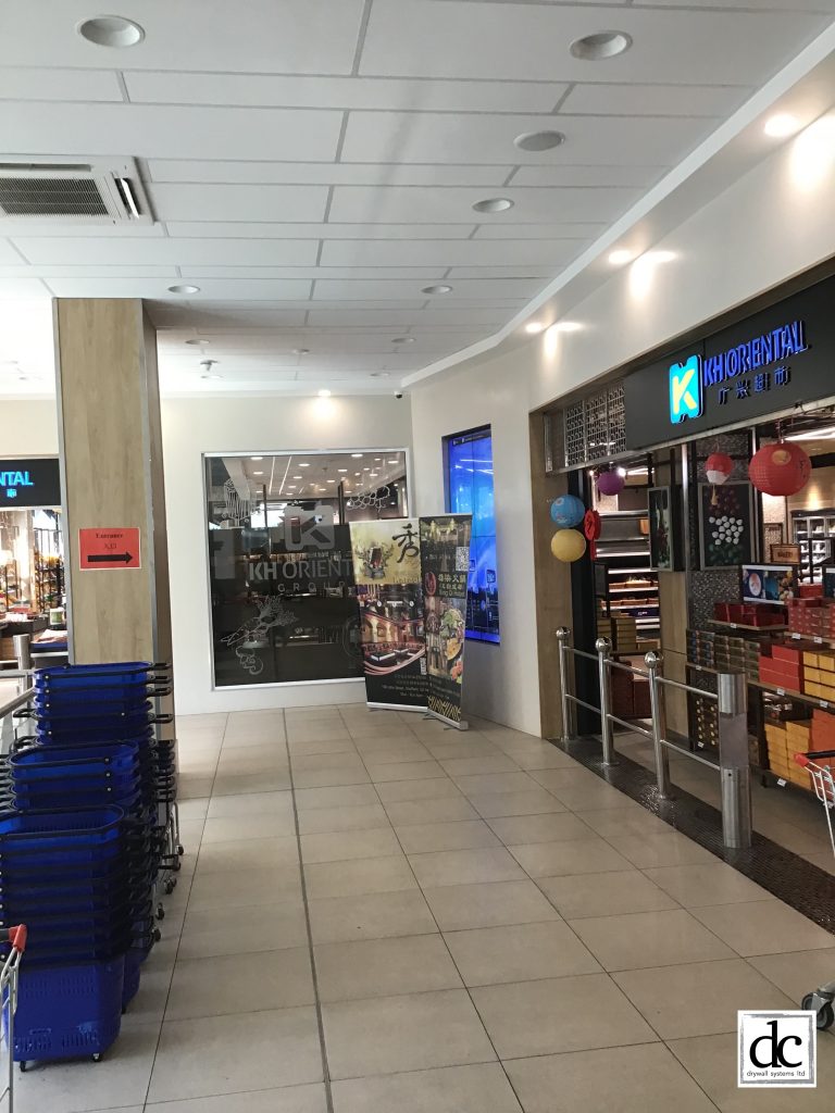 KH ORIENTAL SUPERMARKET, SHEFFIELD – DC DRYWALL SYSTEMS LTD